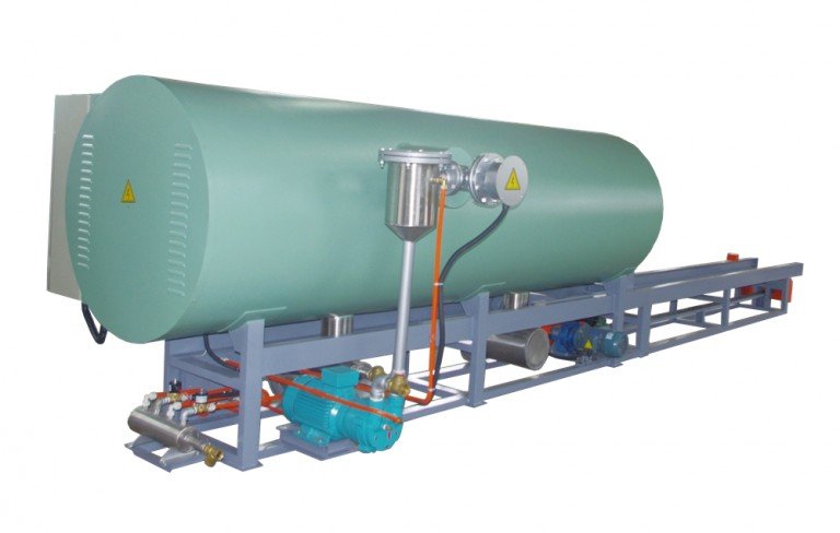 Controlled Pyrolysis Burn Off Oven - Thermal cleaning systems