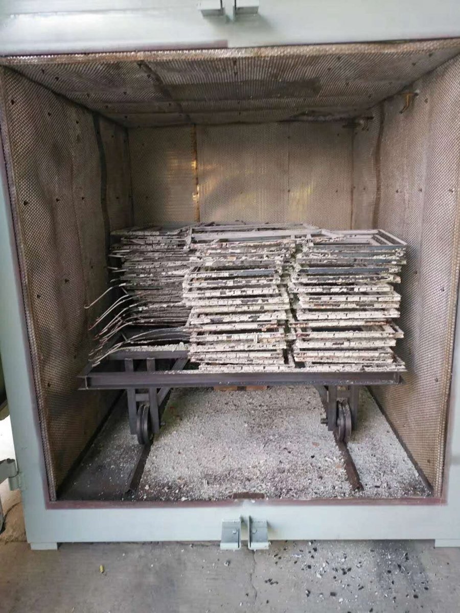 Burn Off Oven (Diesel Burners) - Thermal cleaning systems